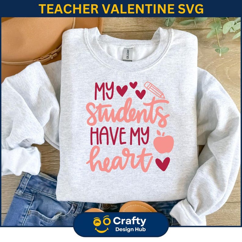 Teacher Valentine SVG Bundle, Teaching Valentine Svg, Teacher Life SVG ...