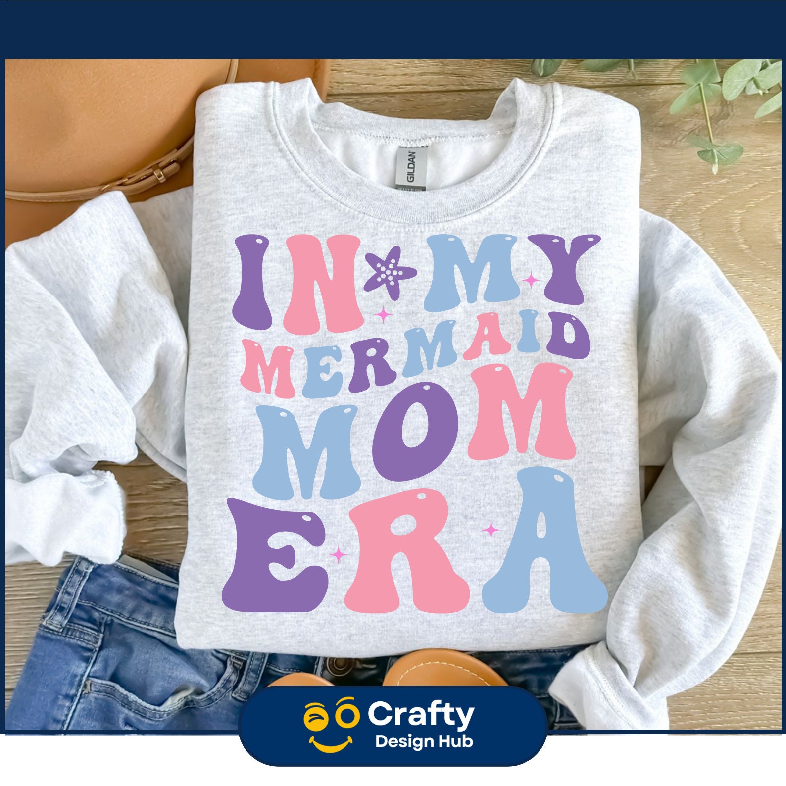 In My Mermaid Era Svg Bundle, Mermaid Era Svg, Mermaid Png, Mermaid ...