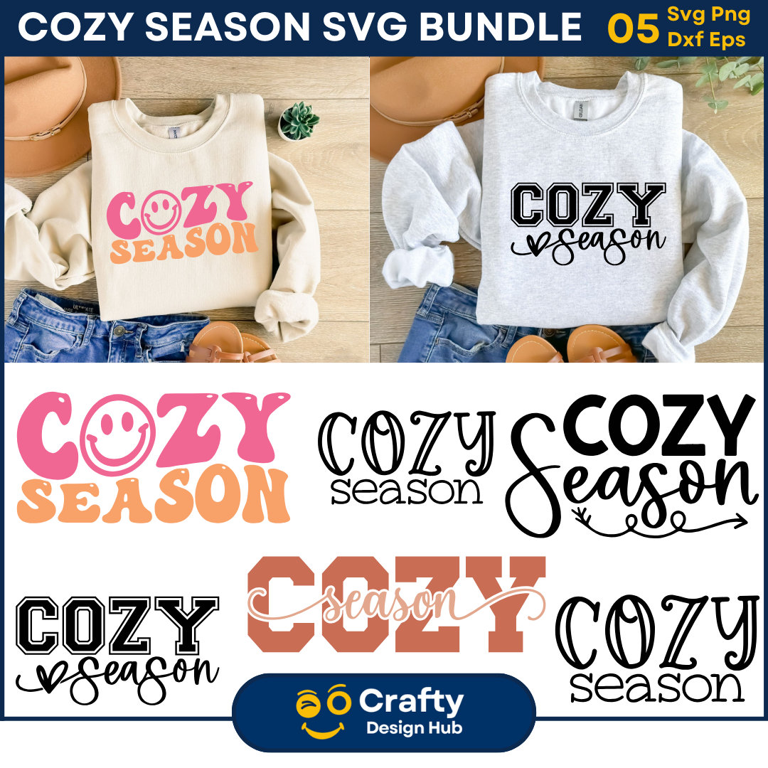 Cozy Season SVG Bundle Cozy Season Png Get Cozy Svg - Etsy