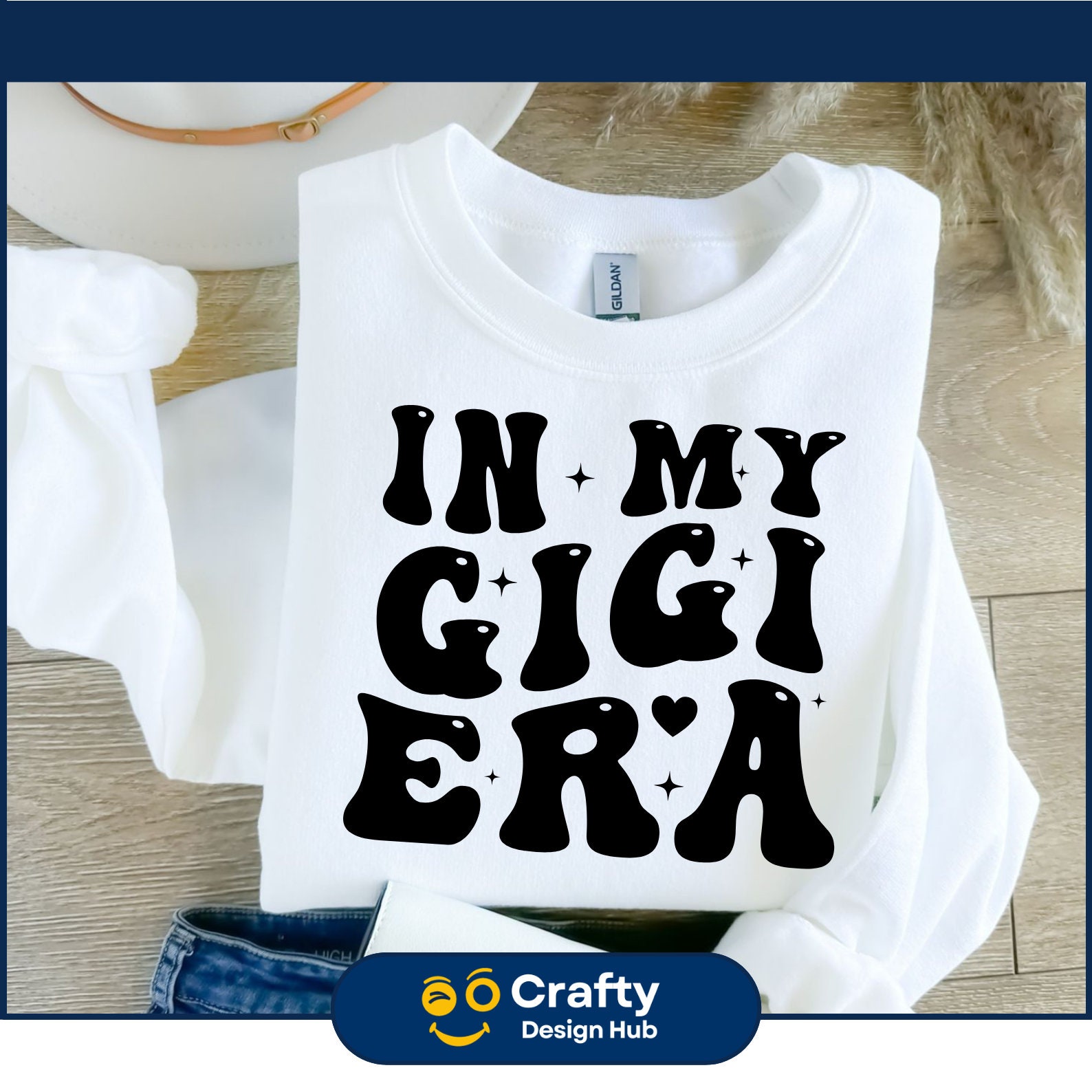 In My Gigi Era SVG, Gigi Era Svg, Gigi Mom Svg, Gigi Shirt Design, Mom ...