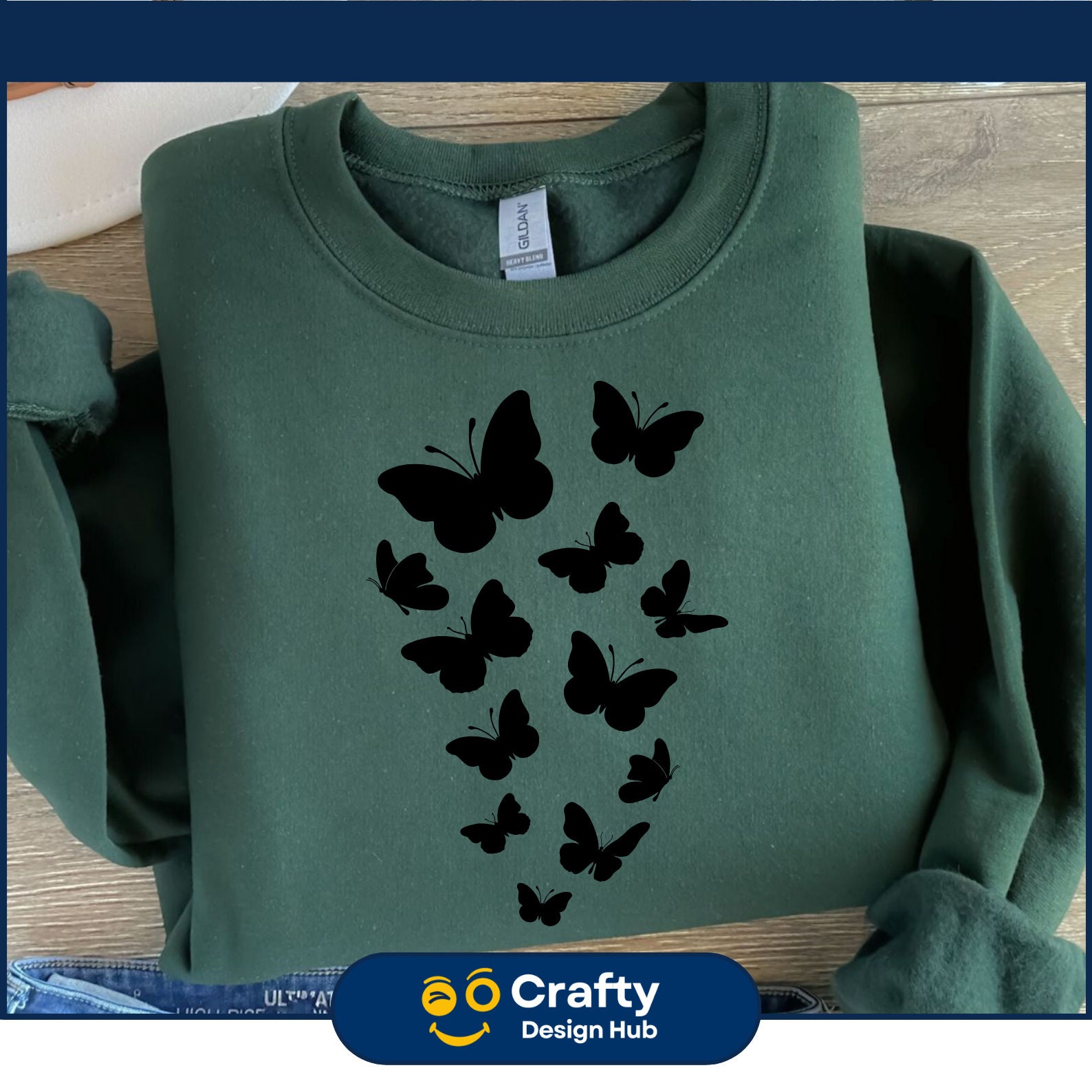 Flying Butterflies Svg Butterfly Svg Designs Butterfly Swarm - Etsy