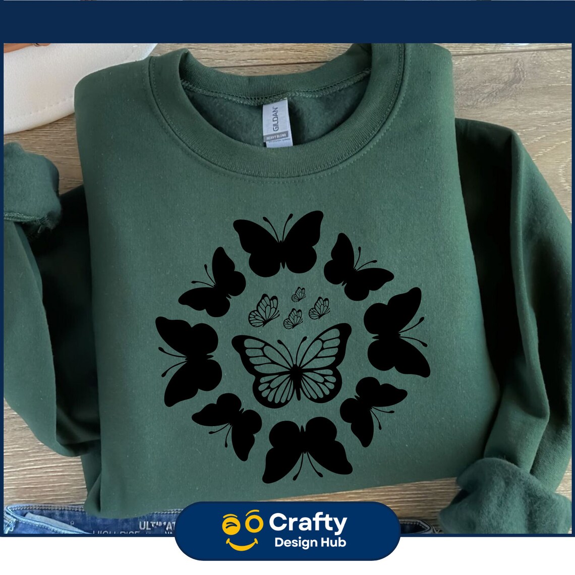 Flying Butterflies Svg Butterfly Svg Designs Butterfly Swarm - Etsy