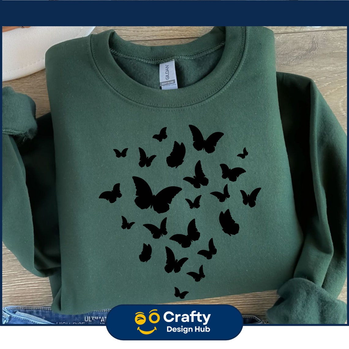 Flying Butterflies Svg Butterfly Svg Designs Butterfly Swarm - Etsy