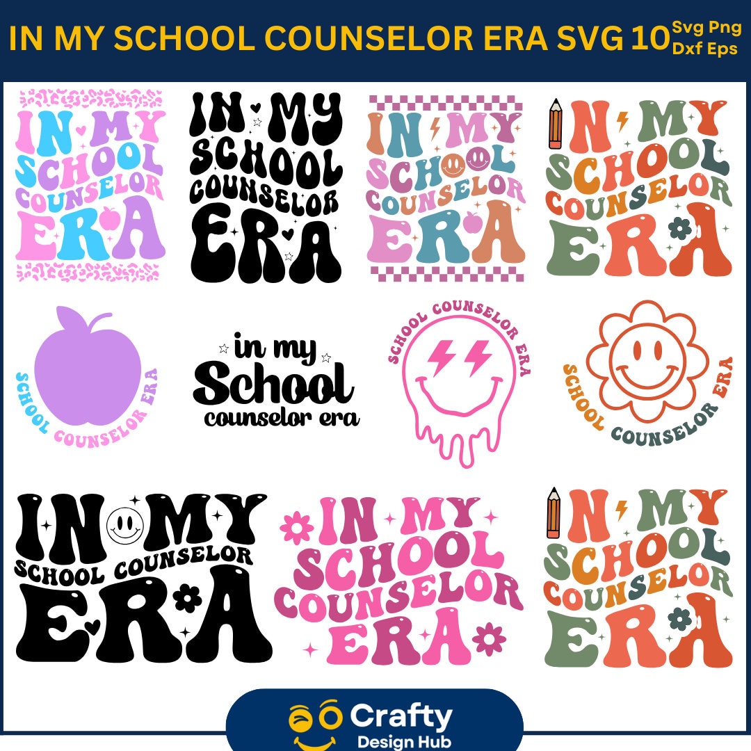 In My School Counselor Era SVG, School Counselor Era Svg, School ...