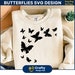 Flying Butterflies Svg Butterfly Svg Designs Butterfly Swarm - Etsy