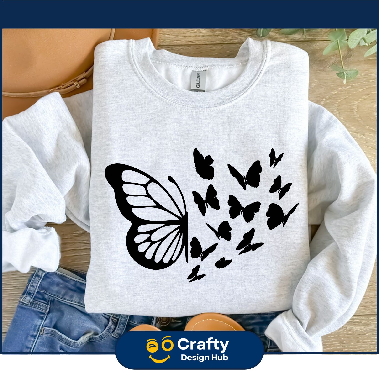 Flying Butterflies Svg Butterfly Svg Designs Butterfly Swarm - Etsy