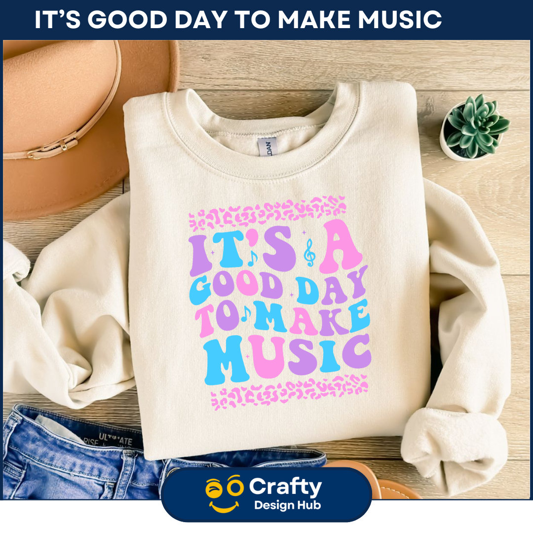 It's A Good Day to Make Music Svg Bundle,funny Music Teacher Back to ...