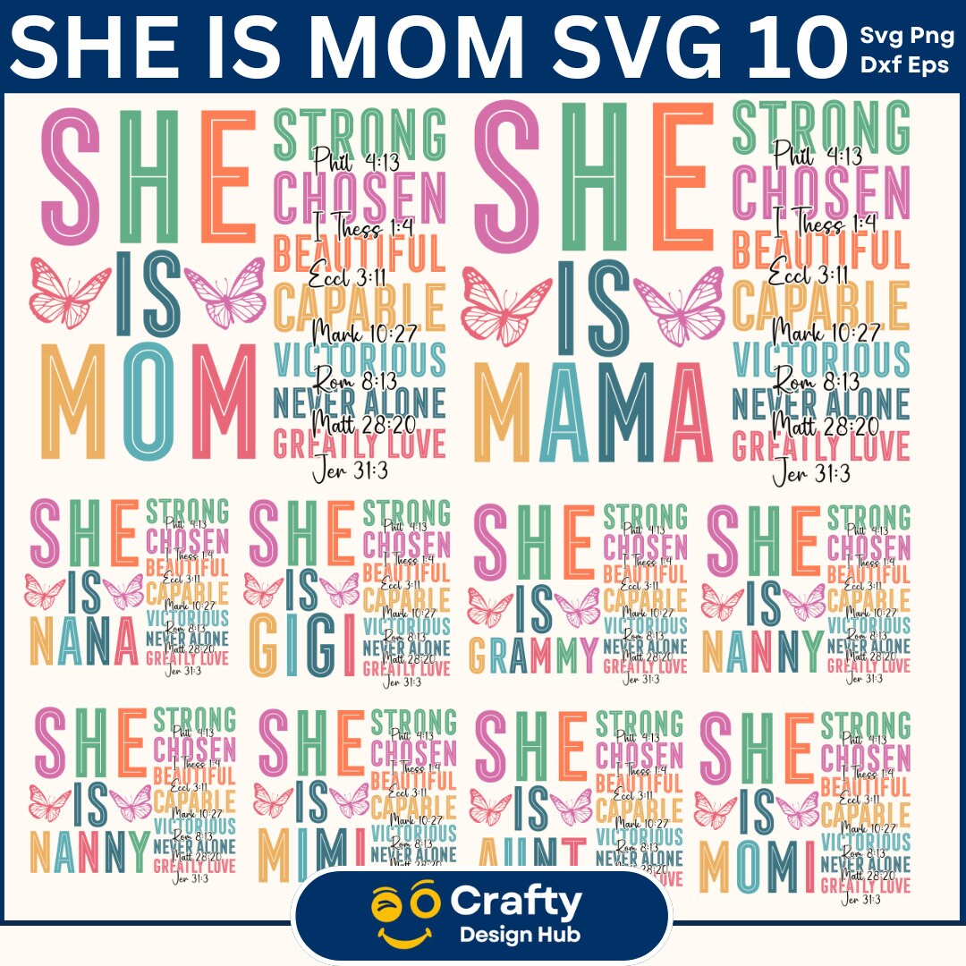 She is Mom Svg Bundle, Retro Mother PNG, Blessed Mom Png, Mom Shirt,mom ...