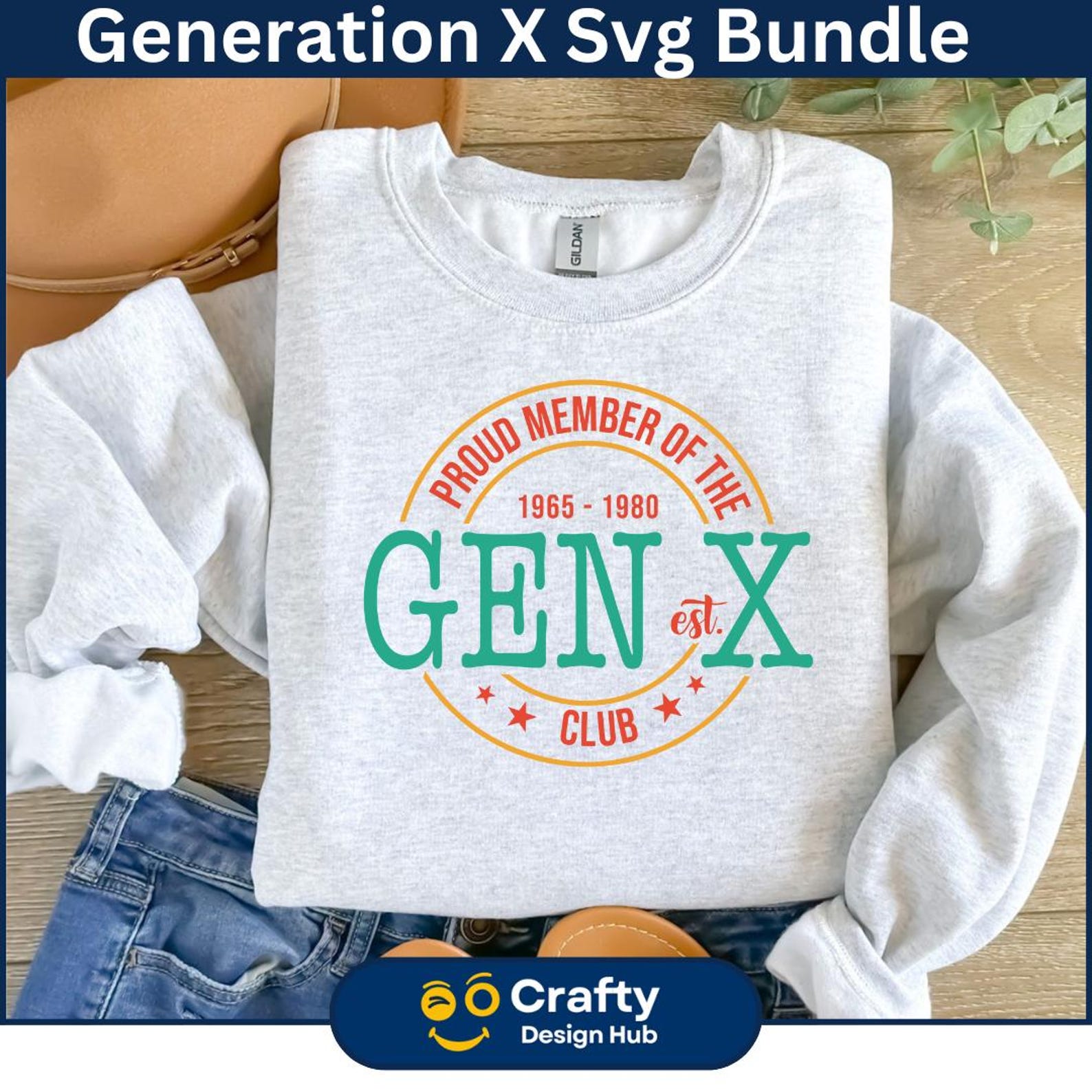 Generation X Svg Bundle, Gen X Raised Shirt SVG, Generation X Svg ...