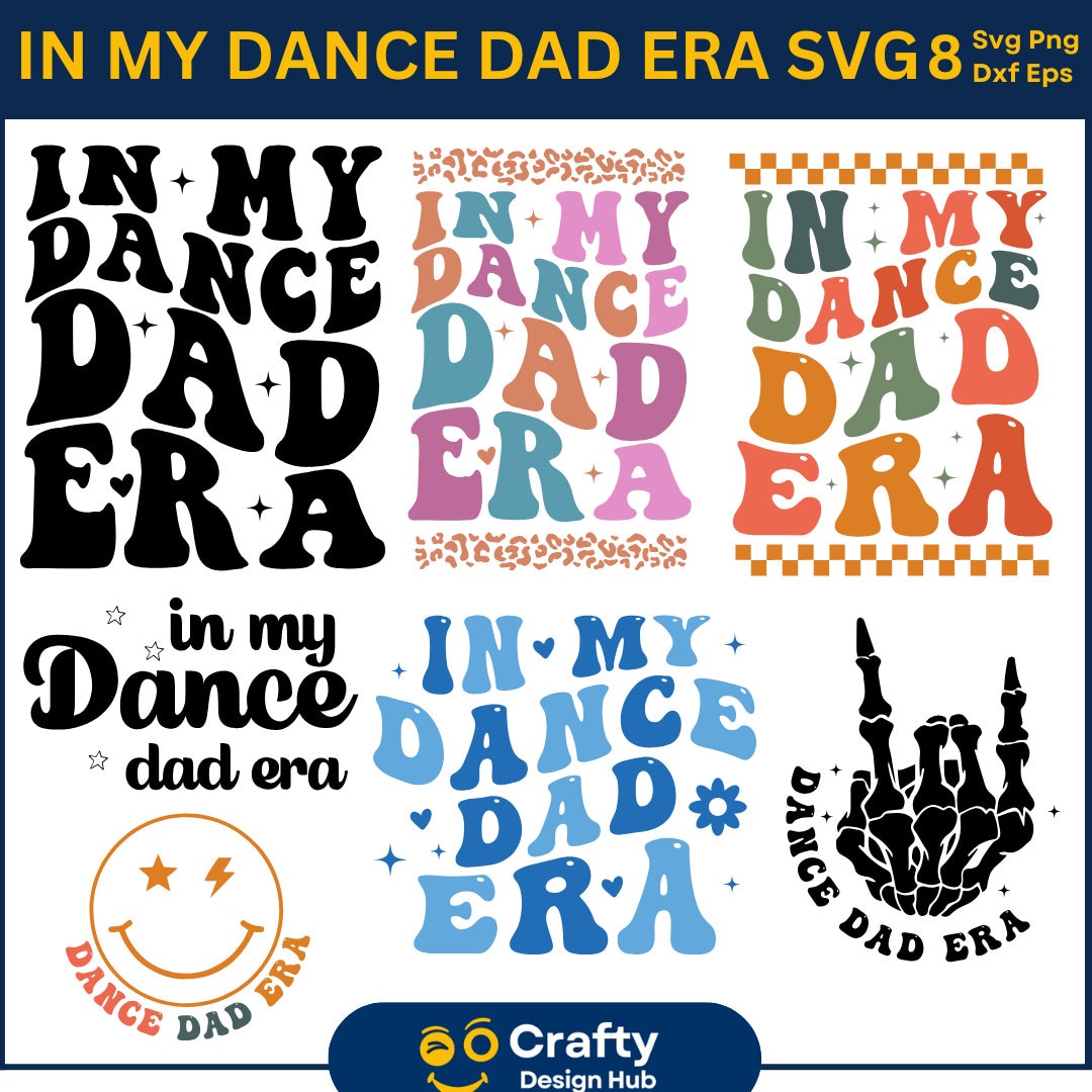 In My Dance Dad Era Svg, Dance Dad Svg, Dance Dad Era Svg, Dance Coach ...