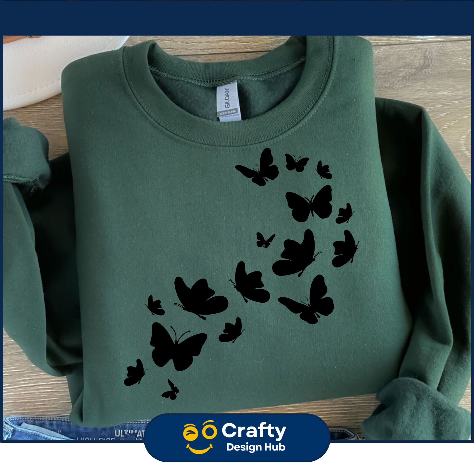 Flying Butterflies Svg Butterfly Svg Designs Butterfly Swarm - Etsy