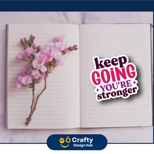 Boho Inspirational Quotes Svg Stickers Bundle, Printable Stickers ...