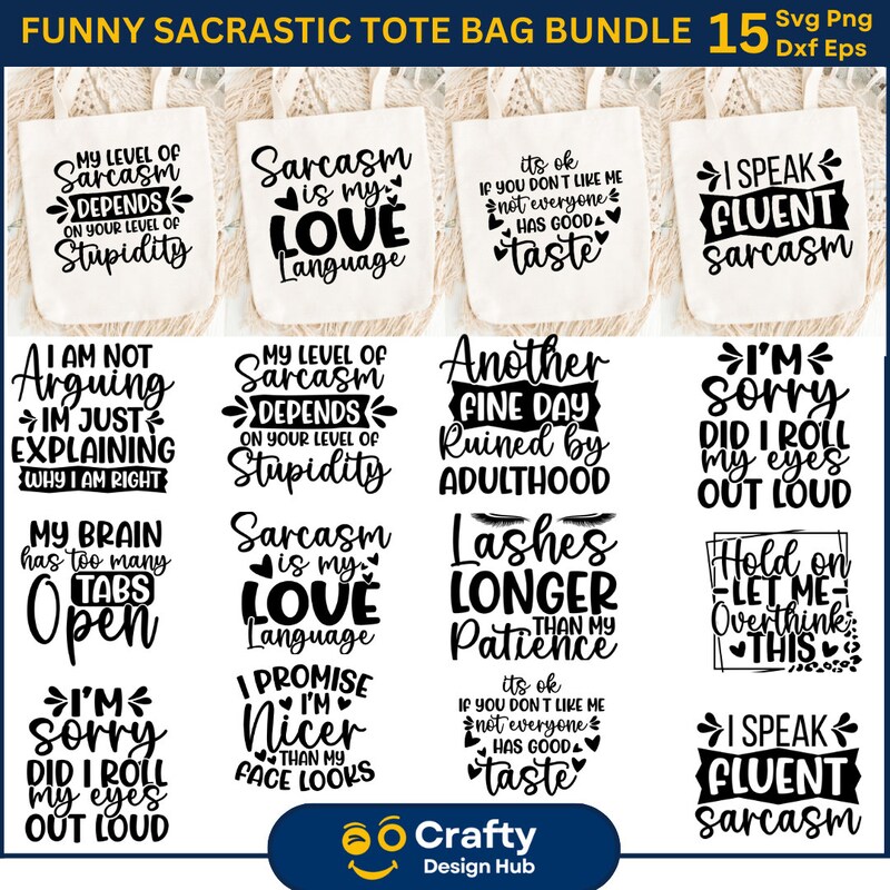 Funny Tote Bag - Etsy