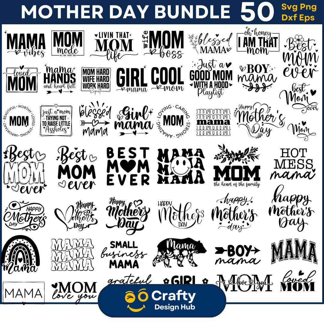 Mega Mom Svg Bundle, Mother's Day Svg ,mom Svg,moms Life Svg,mama Svg ...