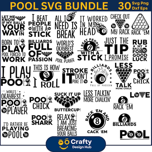 Pool Svg - Etsy