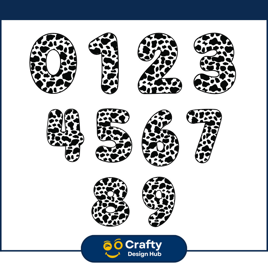 Cow Font SVG Cow Print Alphabet SVG Alphabet Cow Letters - Etsy