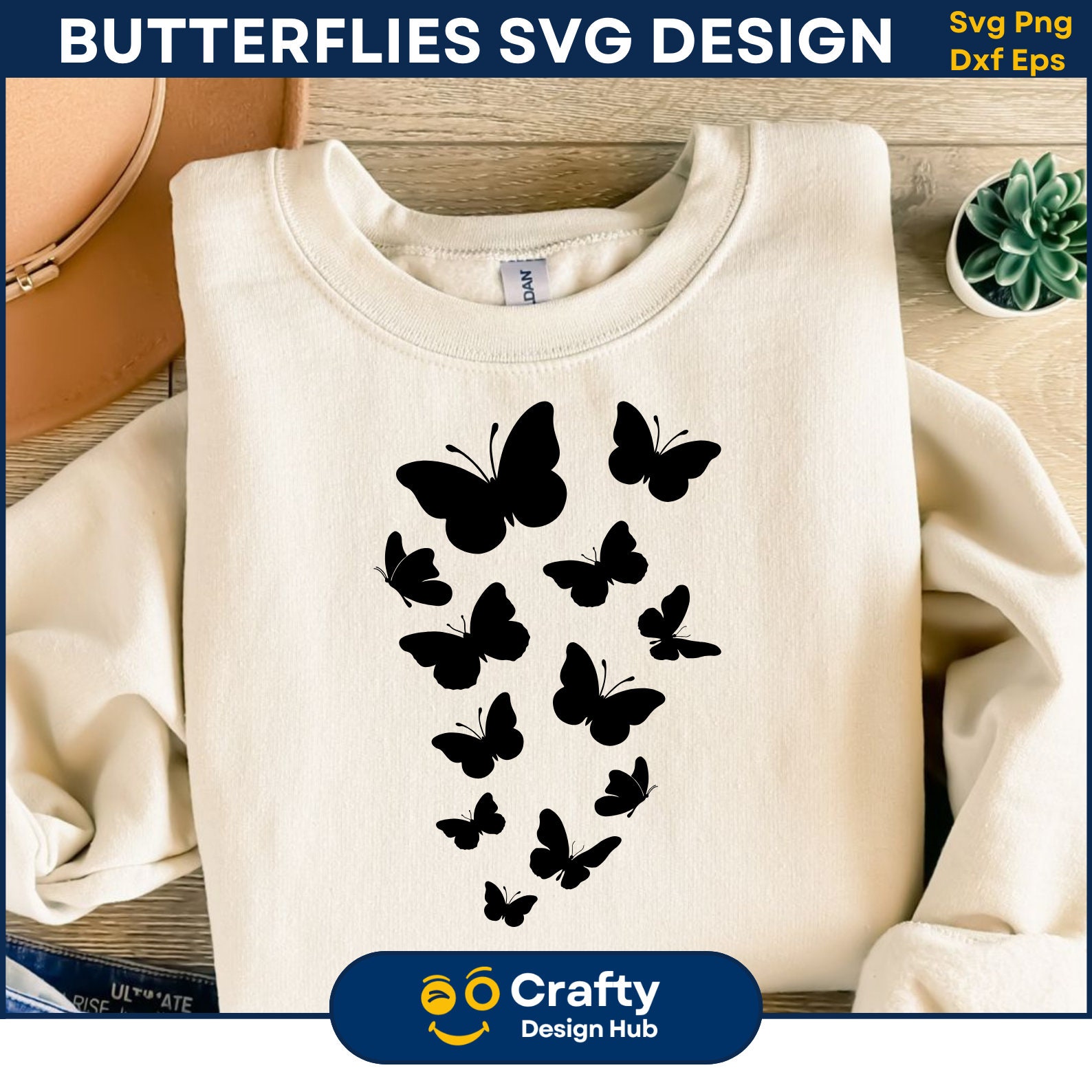Flying Butterflies Svg Butterfly Svg Designs Butterfly Swarm - Etsy