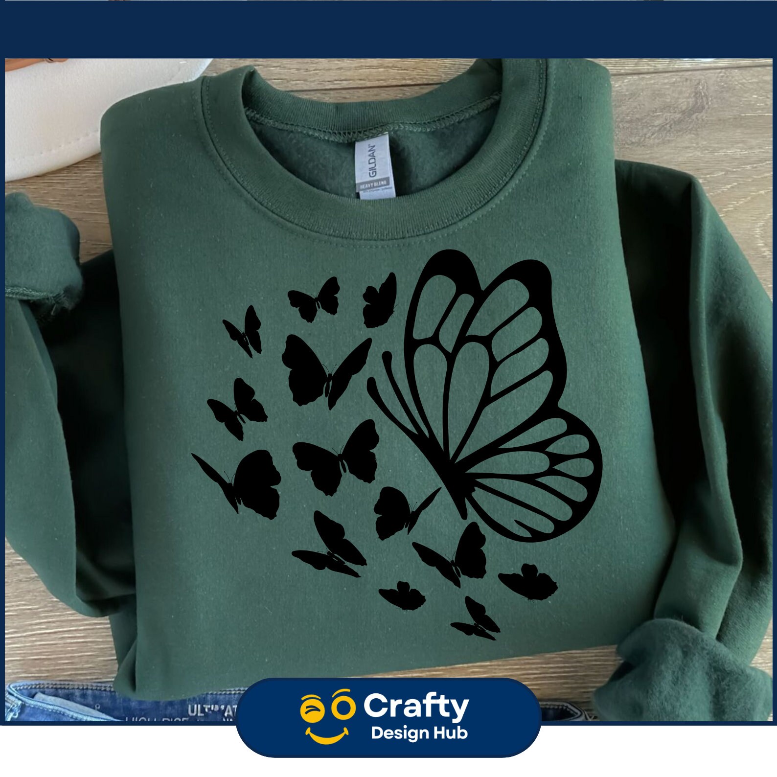 Flying Butterflies Svg, Butterfly Svg Designs, Butterfly Swarm Svg ...