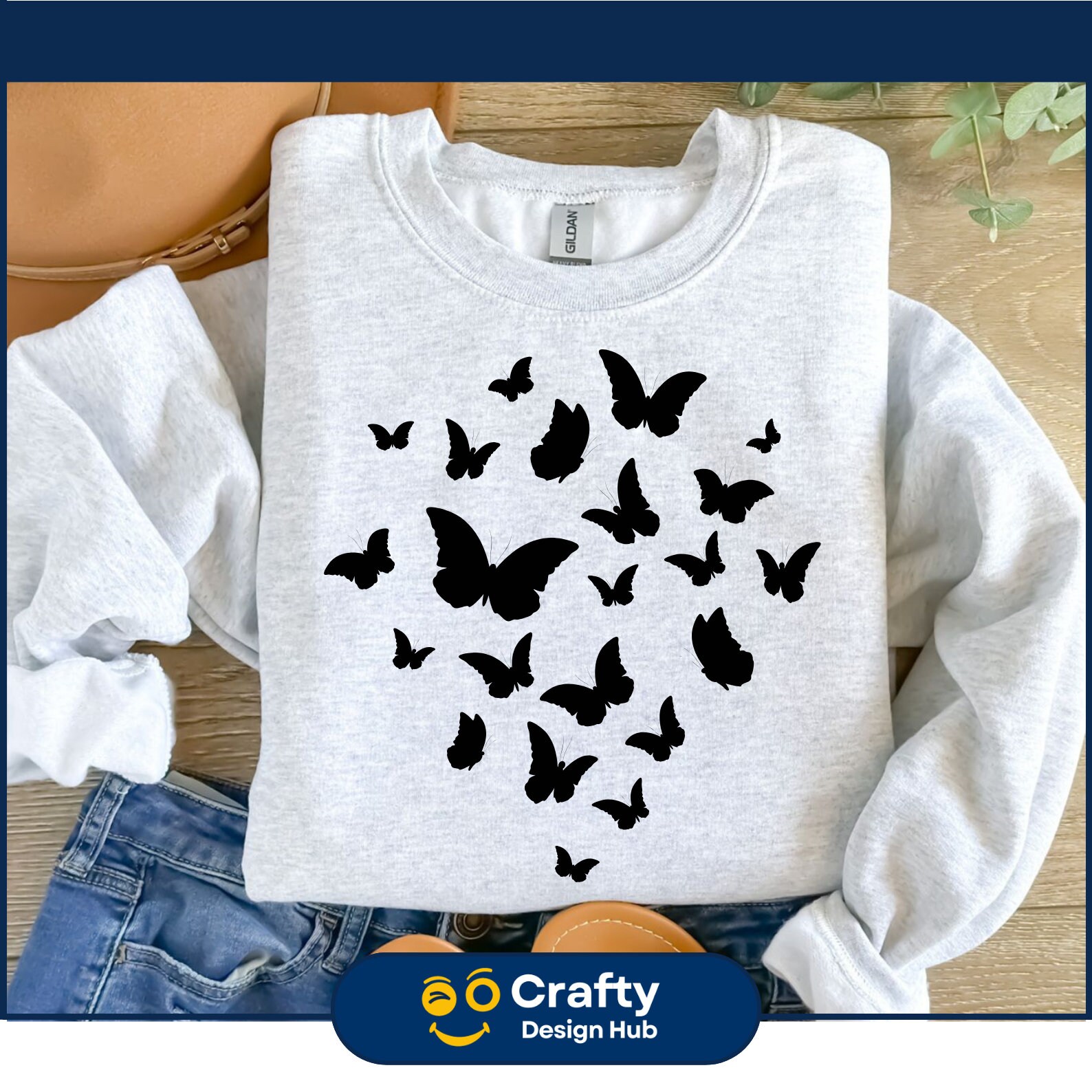 Flying Butterflies Svg Butterfly Svg Designs Butterfly Swarm - Etsy