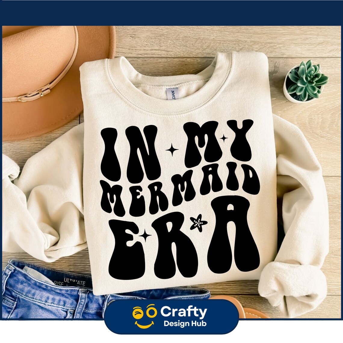 In My Mermaid Era Svg Bundle, Mermaid Era Svg, Mermaid Png, Mermaid ...