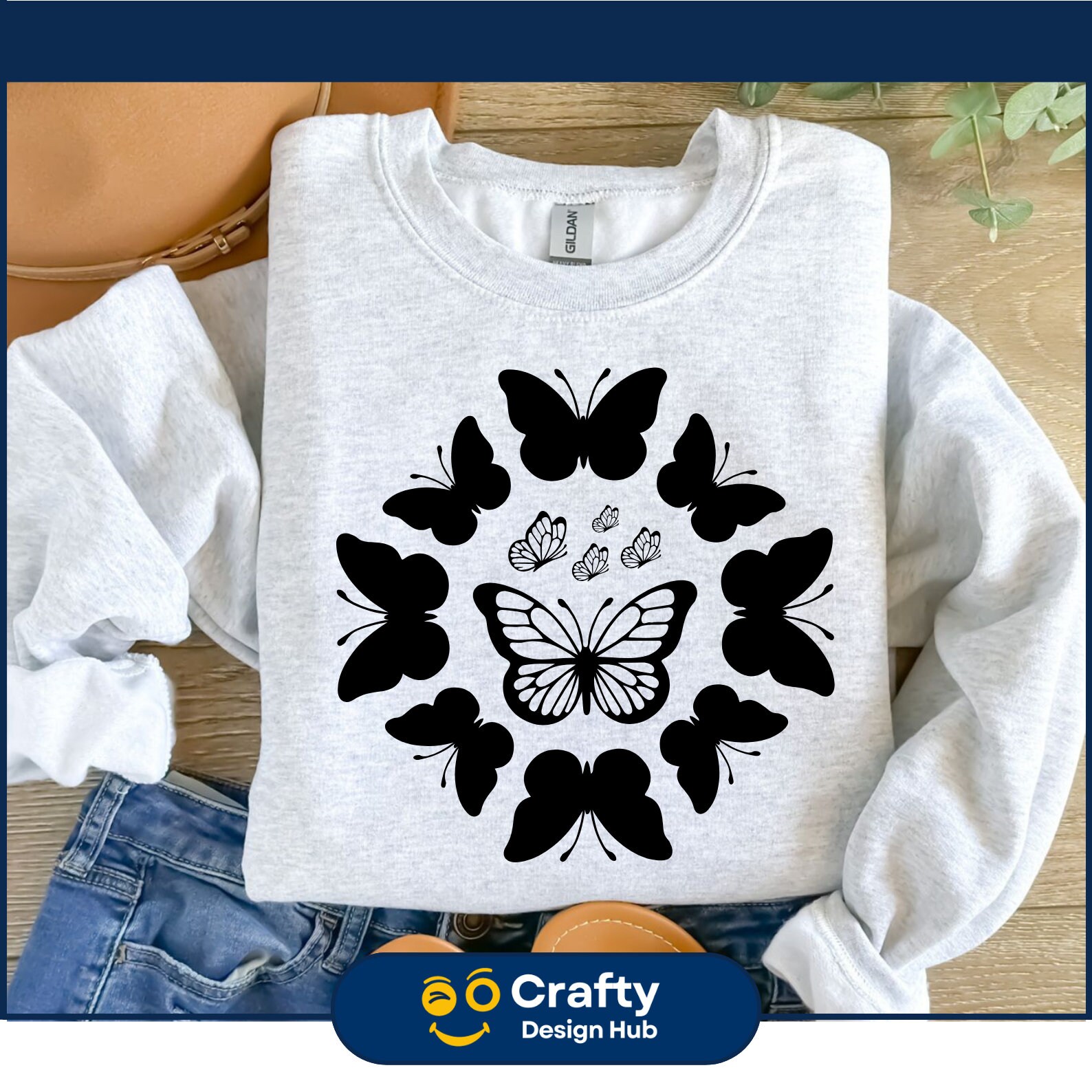 Flying Butterflies Svg Butterfly Svg Designs Butterfly Swarm - Etsy