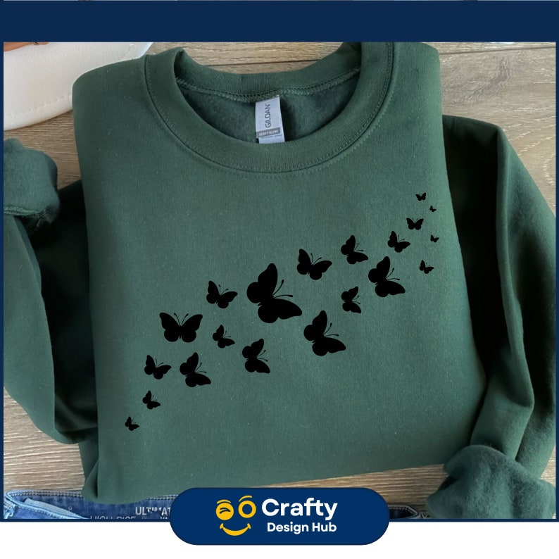 Flying Butterflies Svg, Butterfly Svg Designs, Butterfly Swarm Svg ...