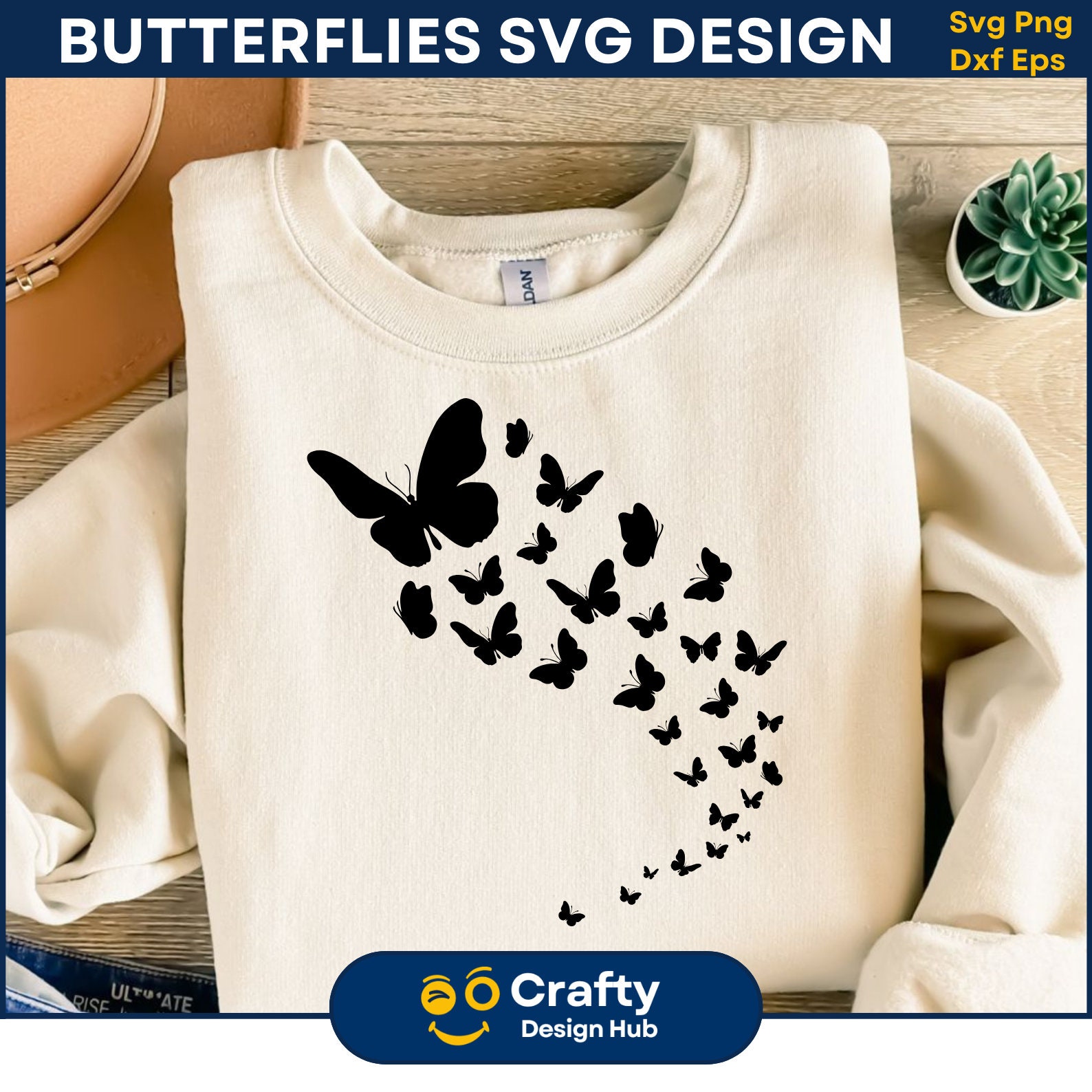 Flying Butterflies Svg Butterfly Svg Designs Butterfly Swarm - Etsy