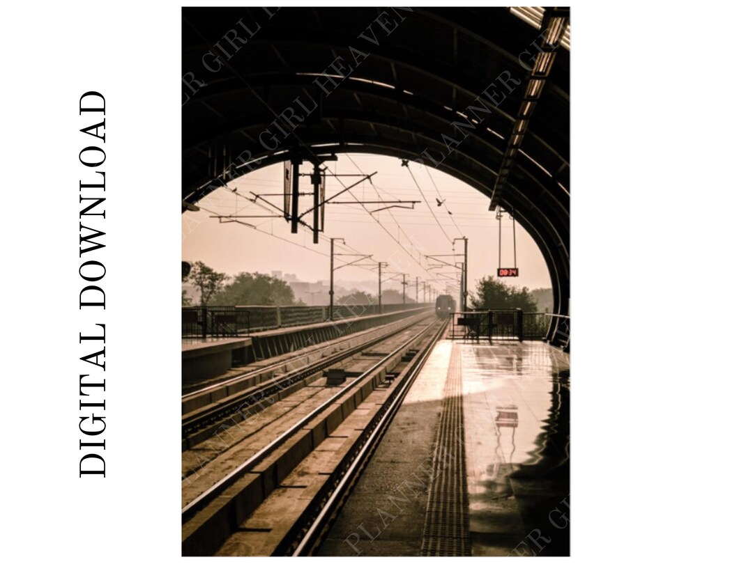 Train Planner Dashboard Printable, Digital Download - Etsy