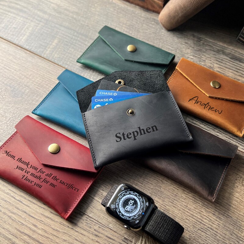 Leather Coin Bag - Etsy