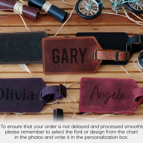 Leather Tags - Etsy