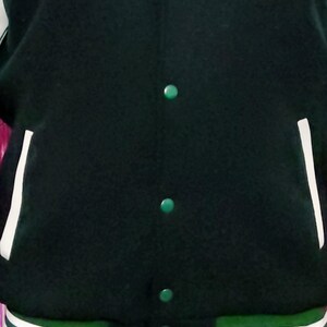 Custom Varsity Jacket Green Custom Letterman Jacket for Men - Etsy