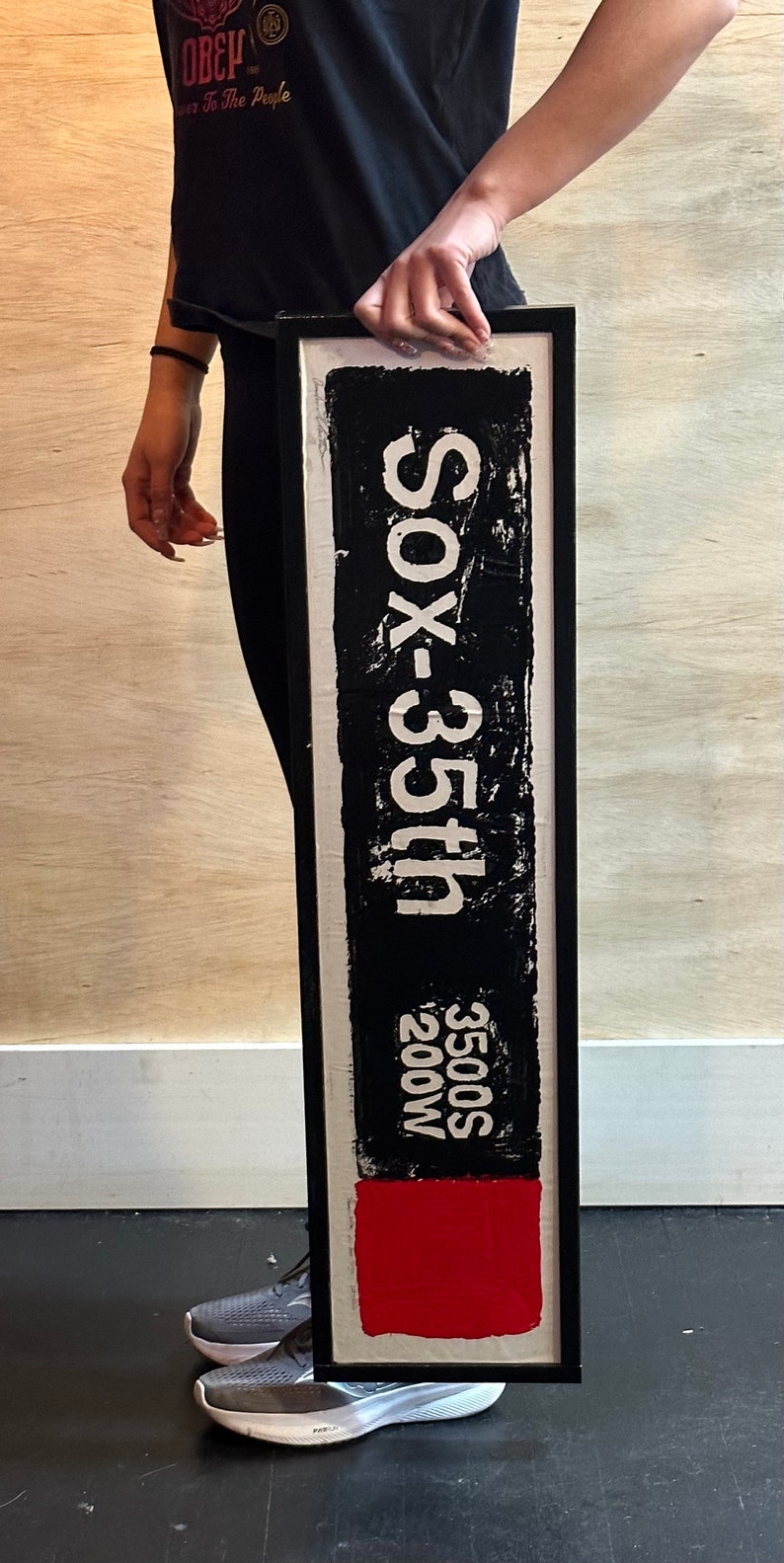 Sox-35th L Train Sign, Sox Redline Sign, White Sox Memorabilia ...
