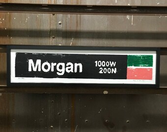 Sox-35th L Train Sign Sox Redline Sign White Sox - Etsy