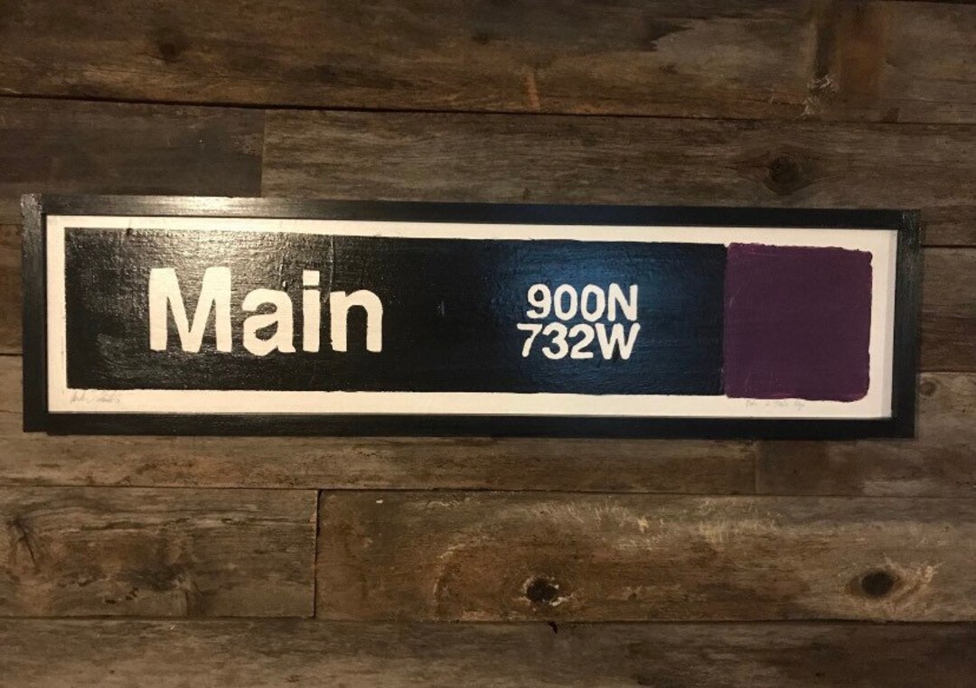 Main L Train Sign - Etsy