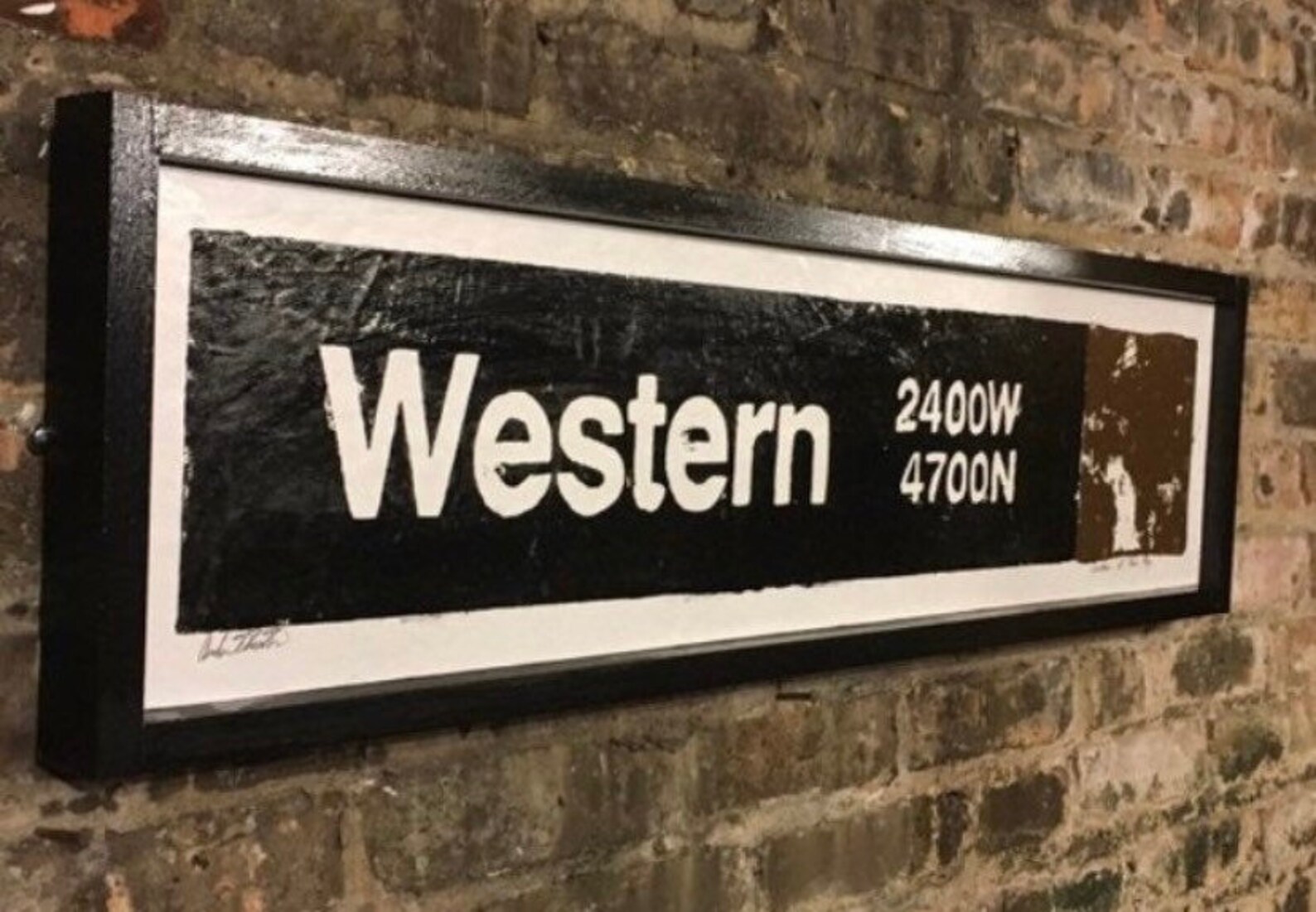 Western L Train Sign - Etsy