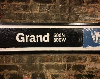 Addison Train Sign, Addison L Train Sign, Cubs Train Sign, Addison ...