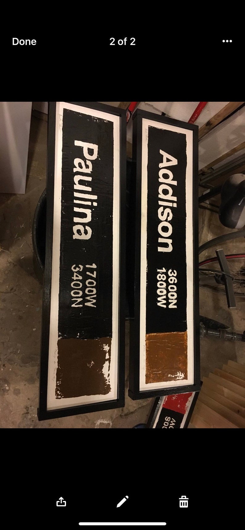 Paulina Brown Line L Train Sign, Paulina Train Station Poster, Paulina ...