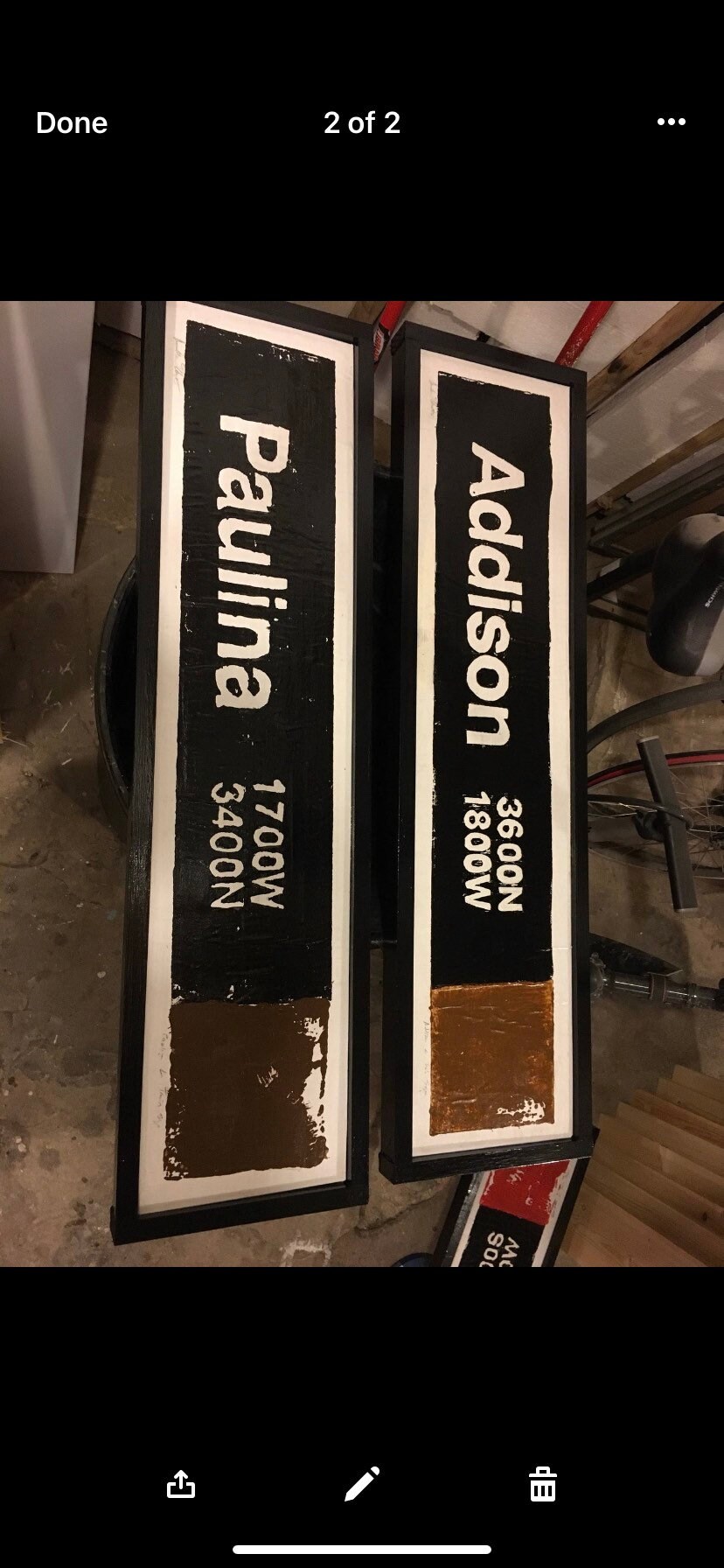 Paulina Brown Line L Train Sign, Paulina Train Station Poster, Paulina ...