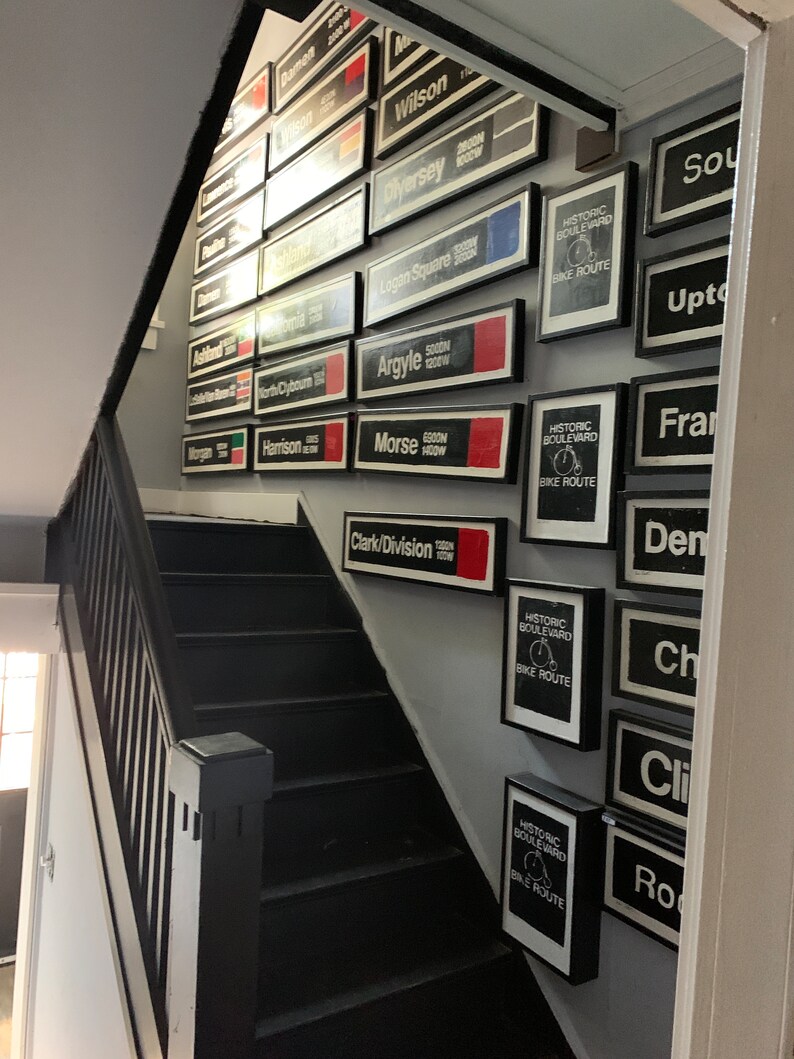 Sox-35th L Train Sign, Sox Redline Sign, White Sox Memorabilia ...