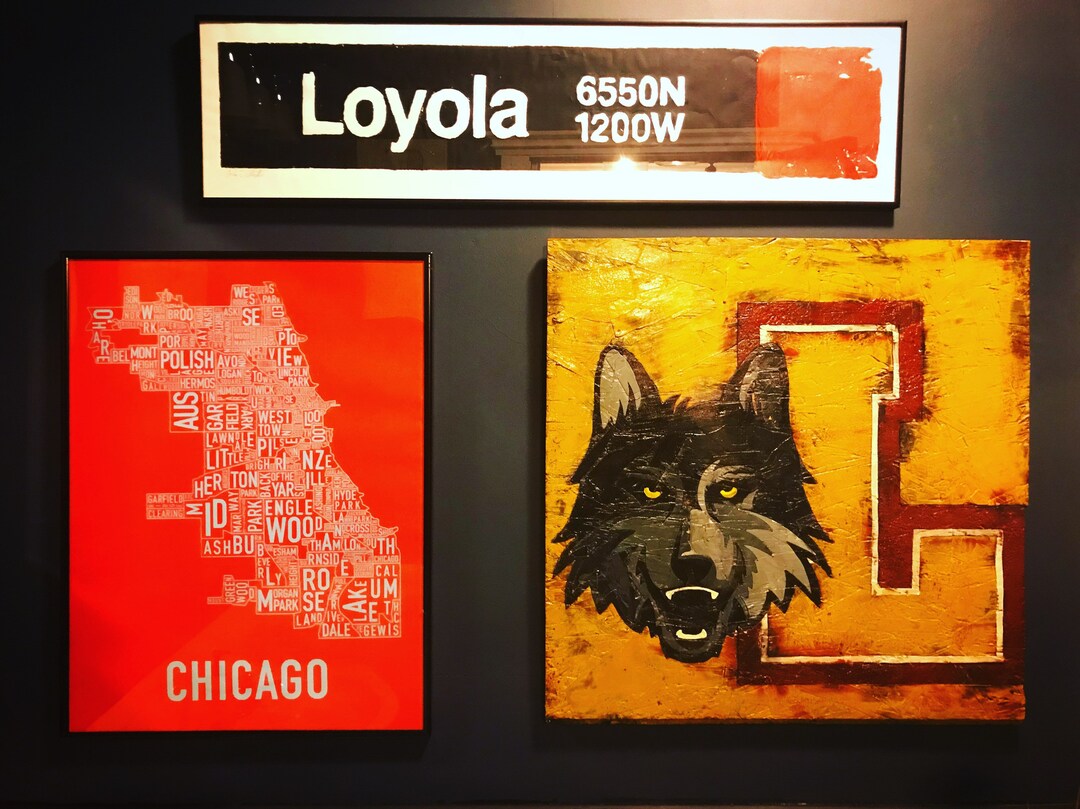 Loyola L Train Sign - Etsy