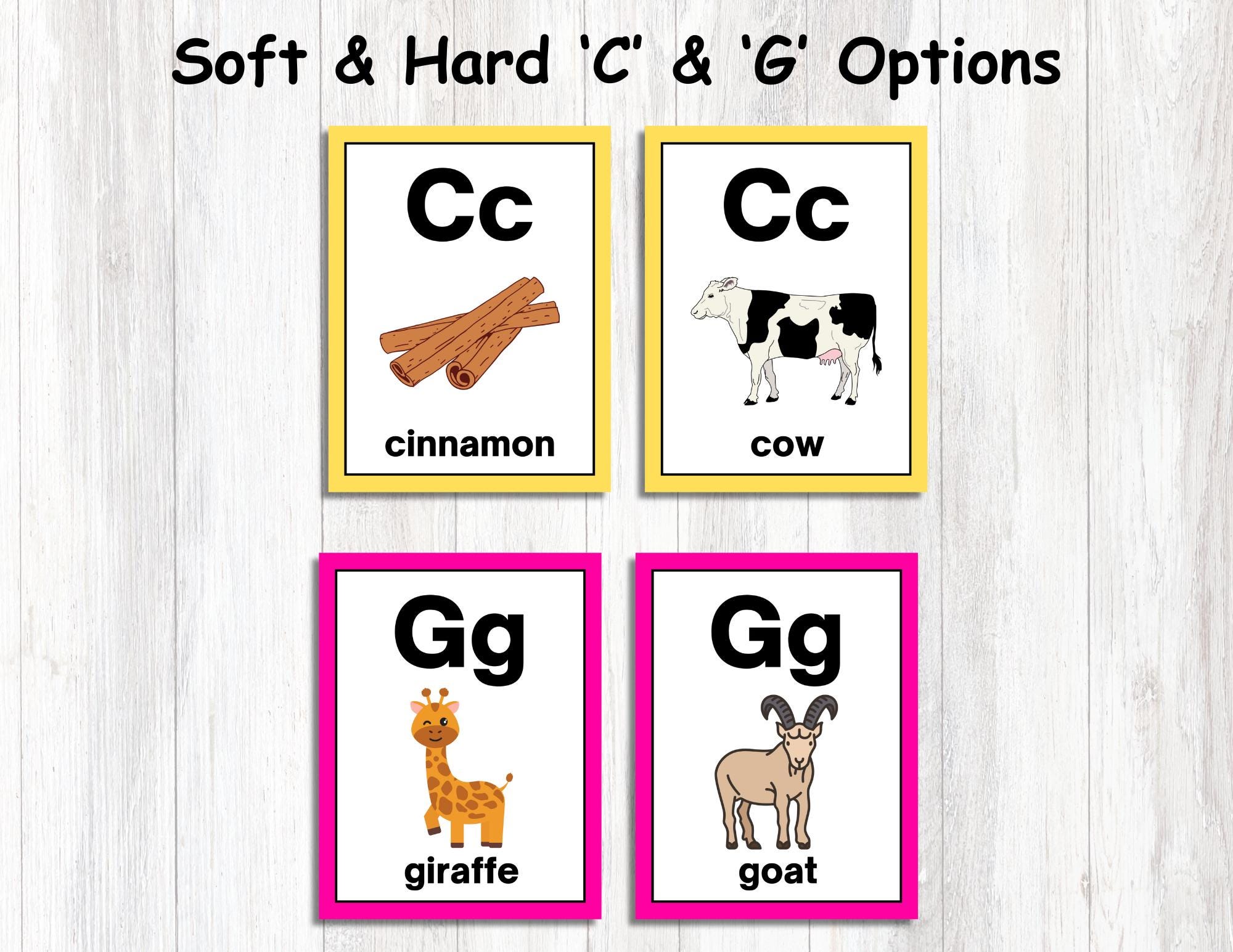 Colorful English Alphabet Posters Print|bright Kindergarten Classroom ...