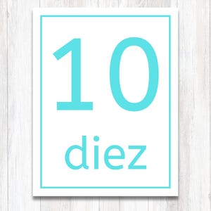 Spanish Numbers 0-20 Classroom Posters|spanish Class Decor|printable ...