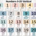 Classroom Ten Frames Numbers 0-20 Math Postersprintable Neutral Numbers ...