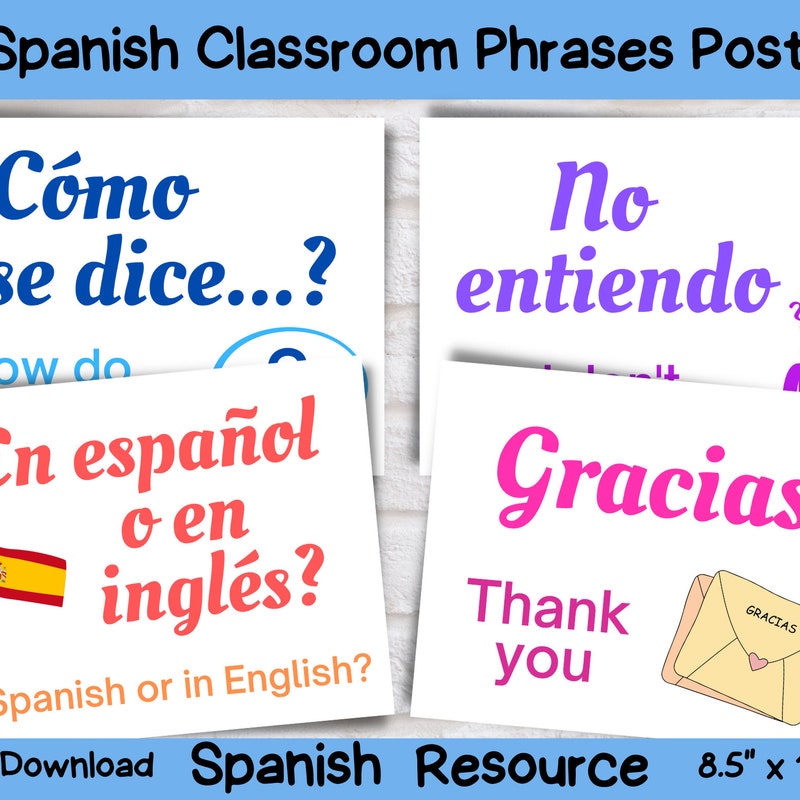 Spanish Classroom - Etsy