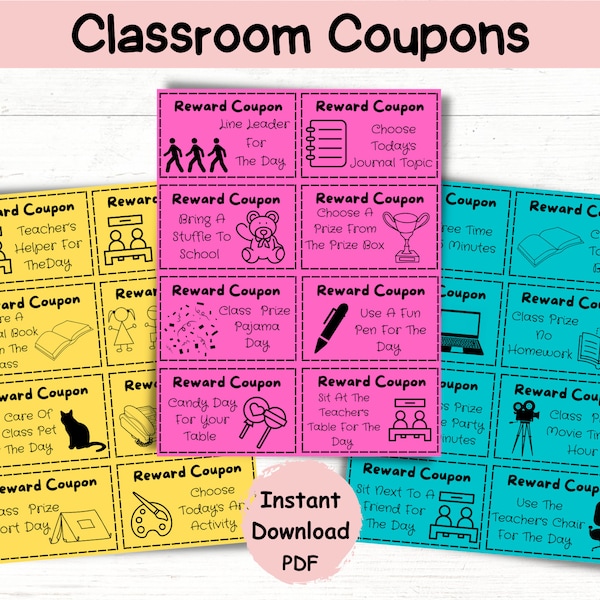 Reward Coupons - Etsy