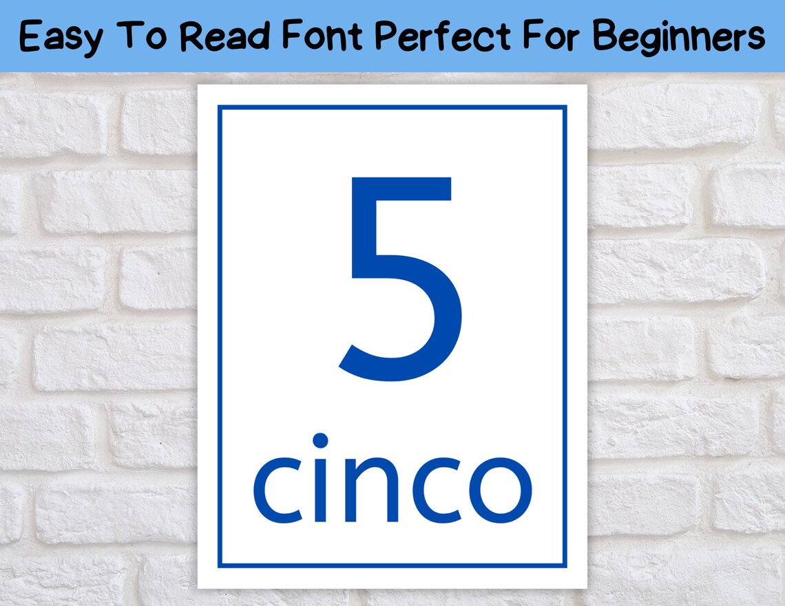 Spanish Numbers 0-20 Classroom Postersspanish Class Decorprintable ...