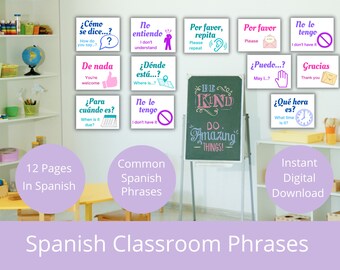 Bilingual Classroom - Etsy