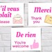 Common French Phrases Classroom Posters french Classroom Decorfrench ...