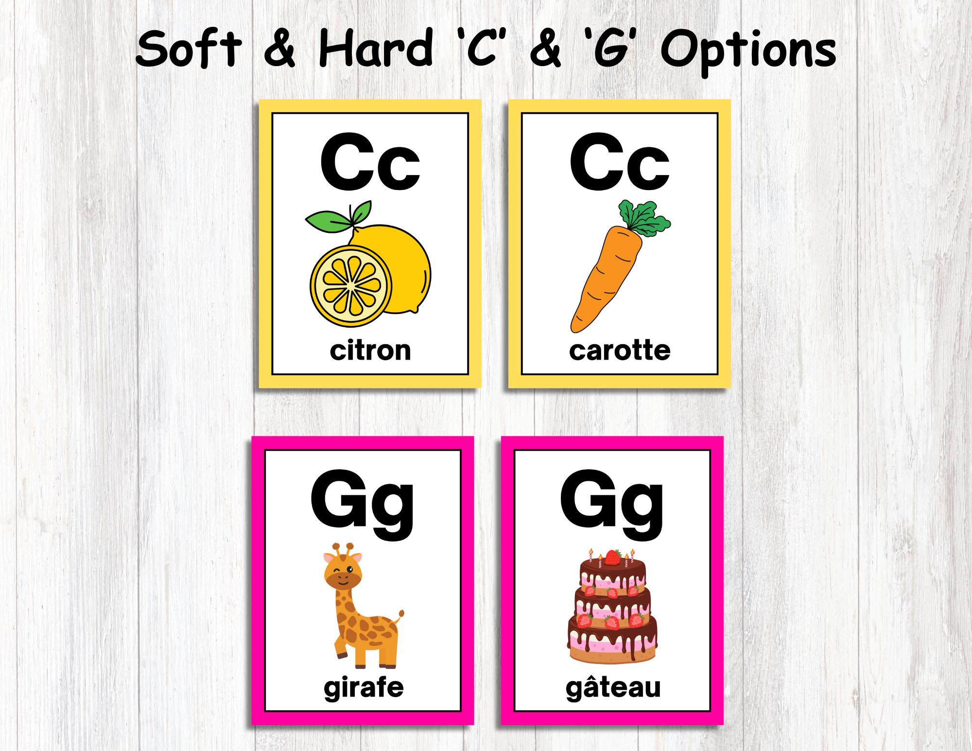 Colorful French Alphabet Posters|core French Immersion Classroom Decor ...