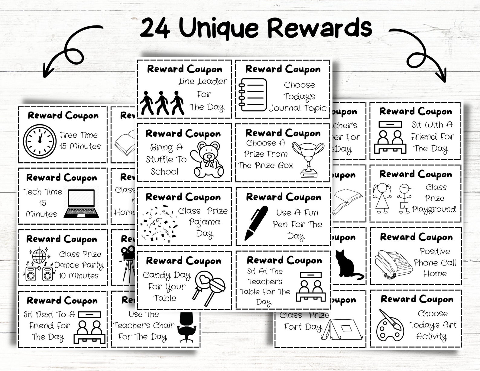 Classroom Reward Coupons|student Motivation|classroom Behaviour ...